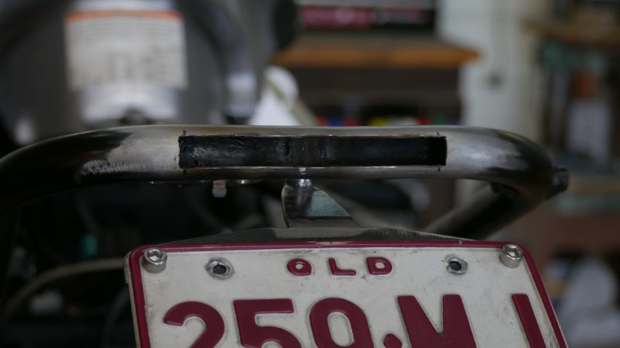 Integrated / Recessed LED brake light cafe racer tail hoop – Purpose ...