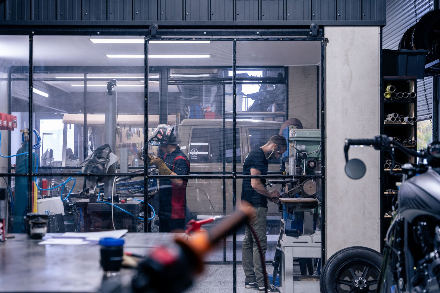 The Motorcycle Workshop Build: Hard Work, Fast Bikes, Good Times EP. 1