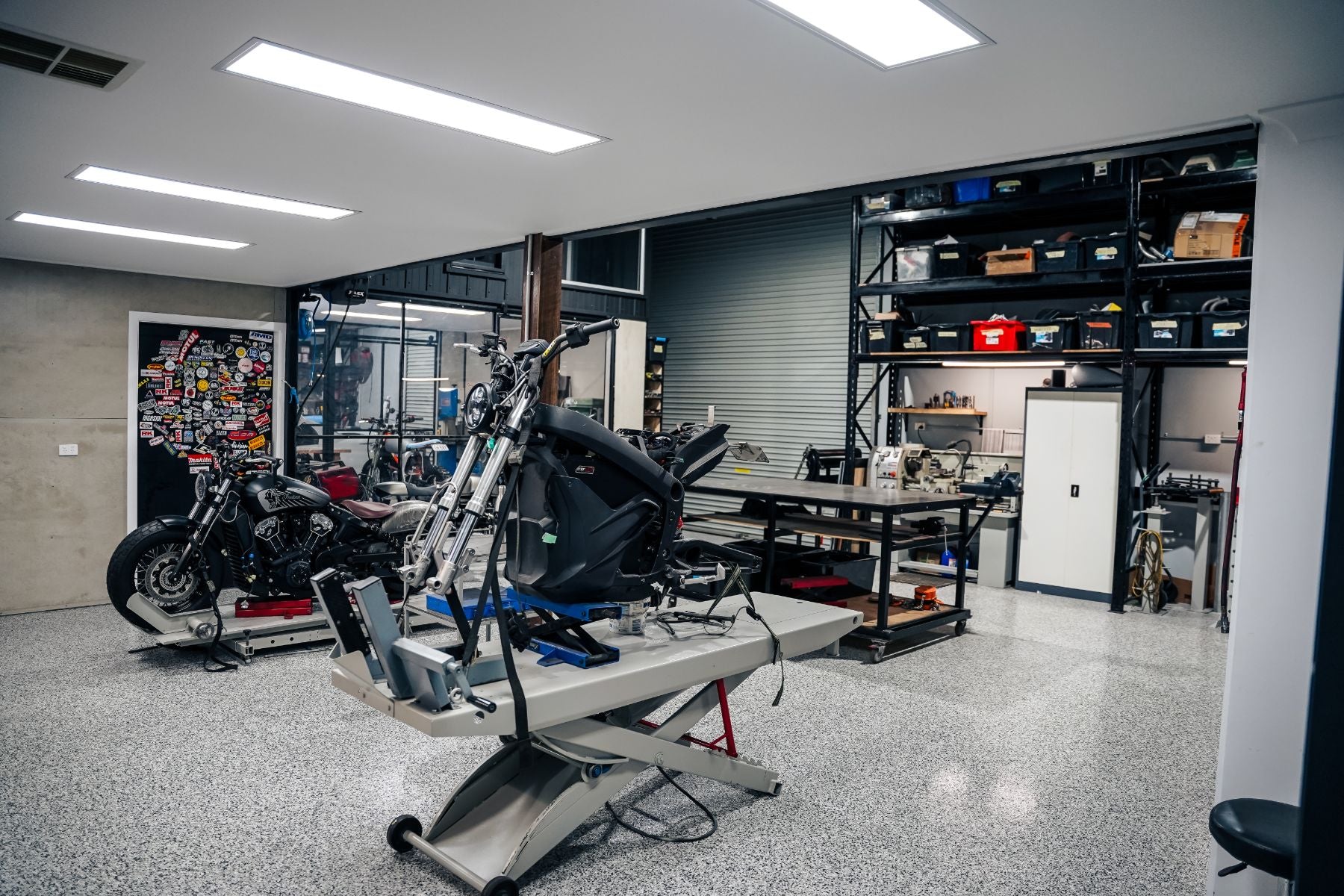 The Motorcycle Workshop Build: Hard Work, Fast Bikes, Good Times EP. 1