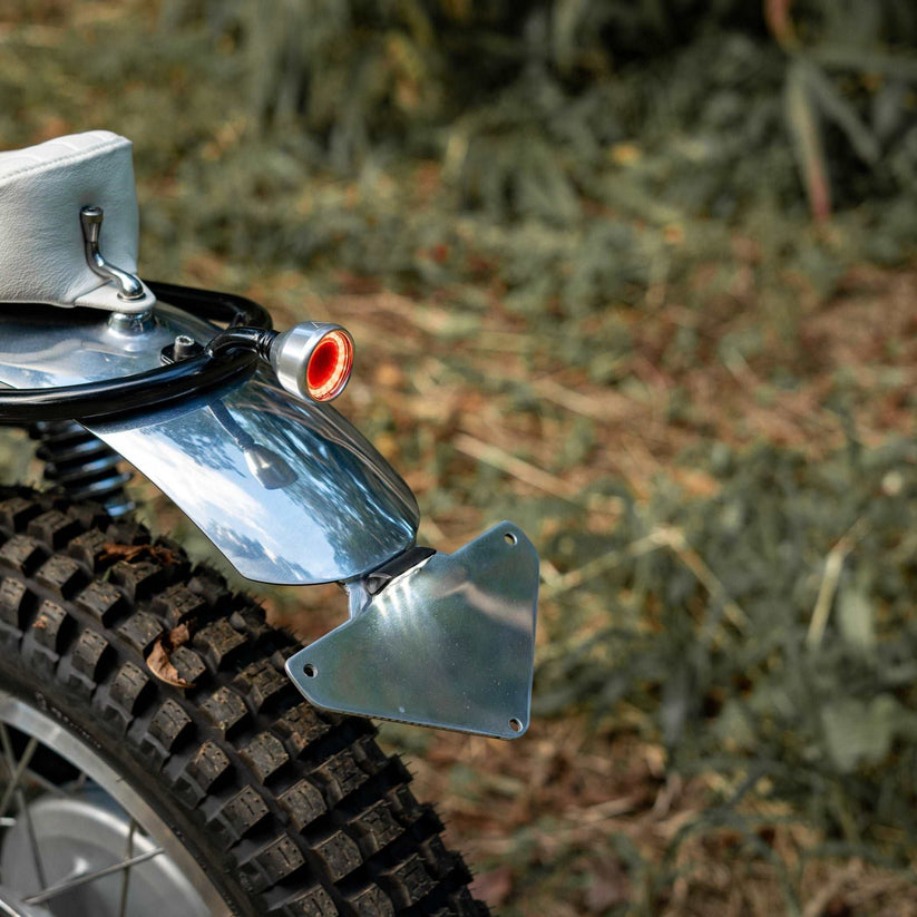 Orbit Polished Mini LED Moto Tail Light | Purpose Built Moto