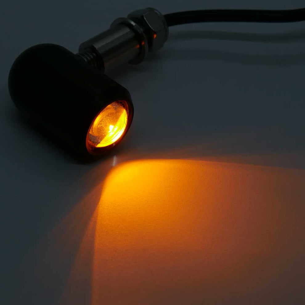 Dome 3 in 1 LED Black Indicators | Purpose Built Moto